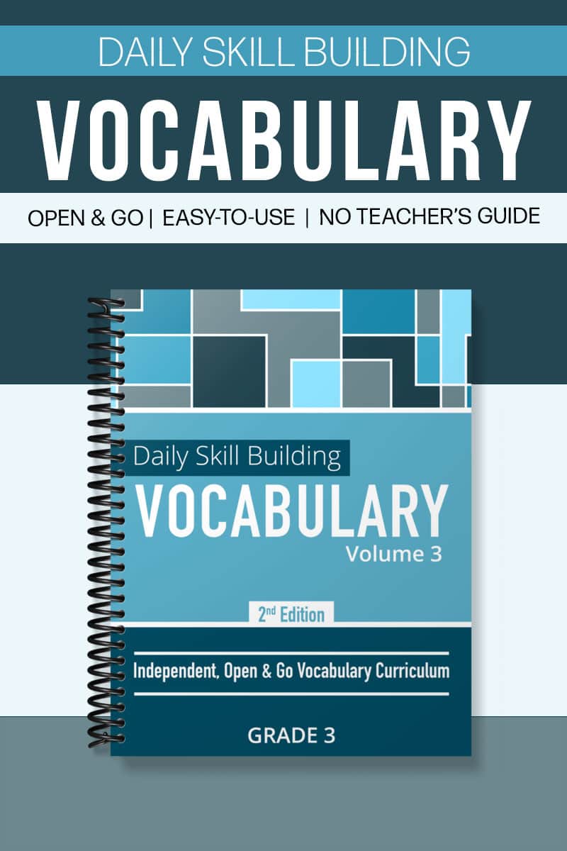 Daily Skill Building: Vocabulary - Grade 3 Second Edition