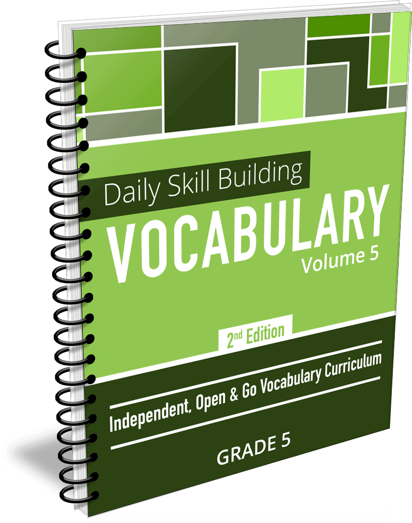 Daily Skill Building Vocabulary Grade 5 Second Edition