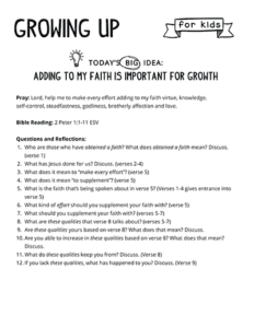 Grow in Christ with this Character Bible Study on 2 Peter for Grades 4-8