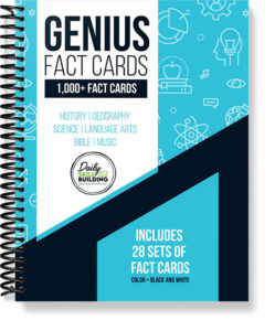 Genius Fact Cards - Over 1,000 Fact Cards | 5 Different Subjects!
