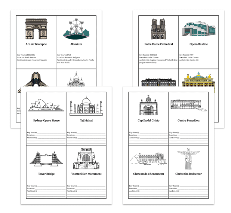 Genius Fact Cards: Set of 1,000+ Fact Cards