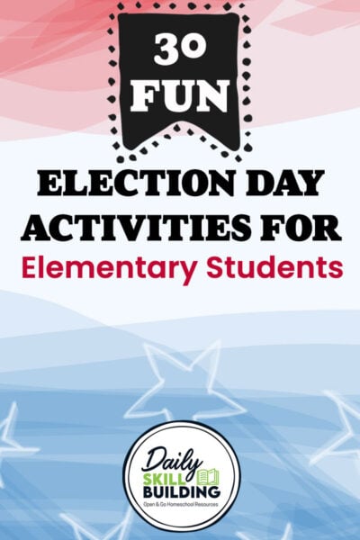 30 Fun Election Day Activities for Elementary Students